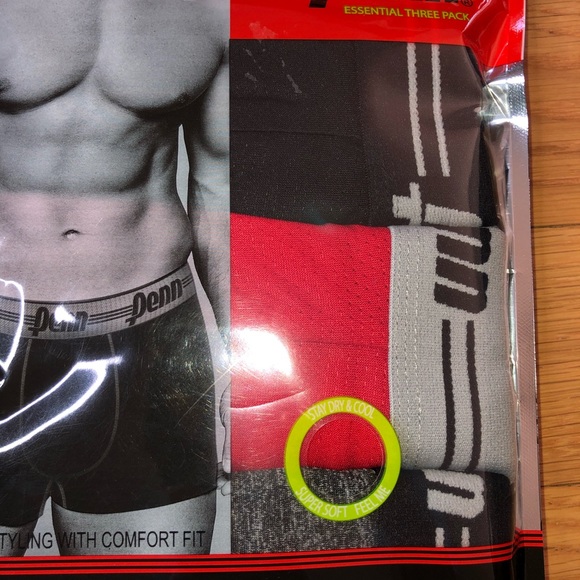 Penn | Underwear & Socks | Penn Boxer Briefs 3 Pack Assorted Colors ...